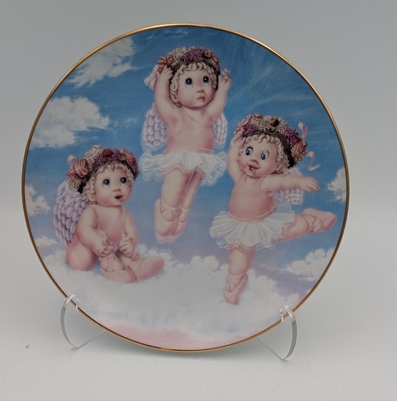 Accents | Dreamsicles Collectors Plate Heavenly Pirouettes 1995 Plate ...